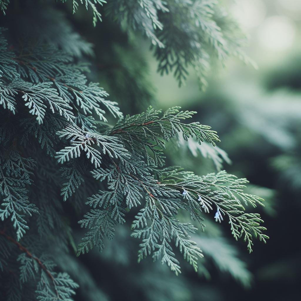 Chamaecyparis Obtusa (hinoki Cypress, Japanese White Cedar) Tree Seeds ...