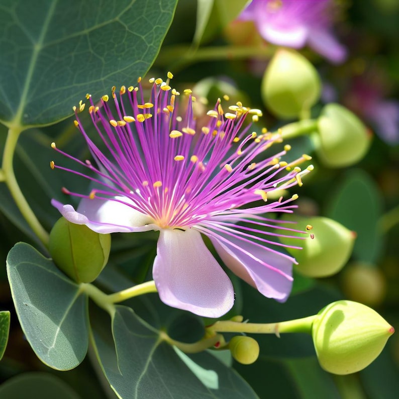 Capparis Spinosa (common Caper) Shrub Seeds, Fragrant, Showy Flowers ...