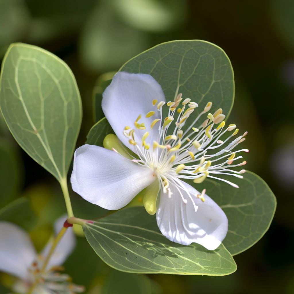 Capparis Spinosa (common Caper) Shrub Seeds, Fragrant, Showy Flowers ...