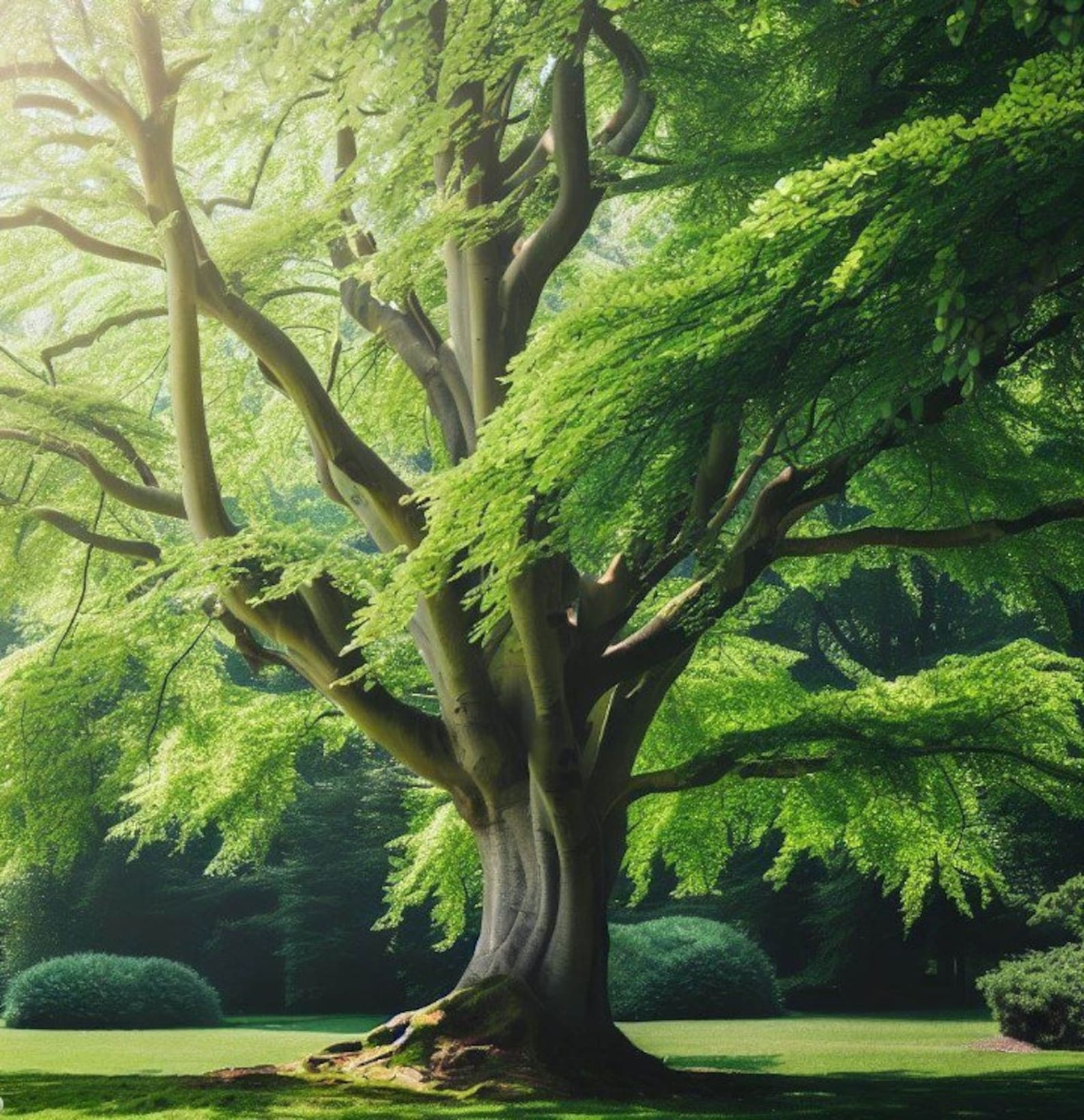 Fagus Grandifolia (american Beech) Tree Seeds, Majestic Tree of North ...