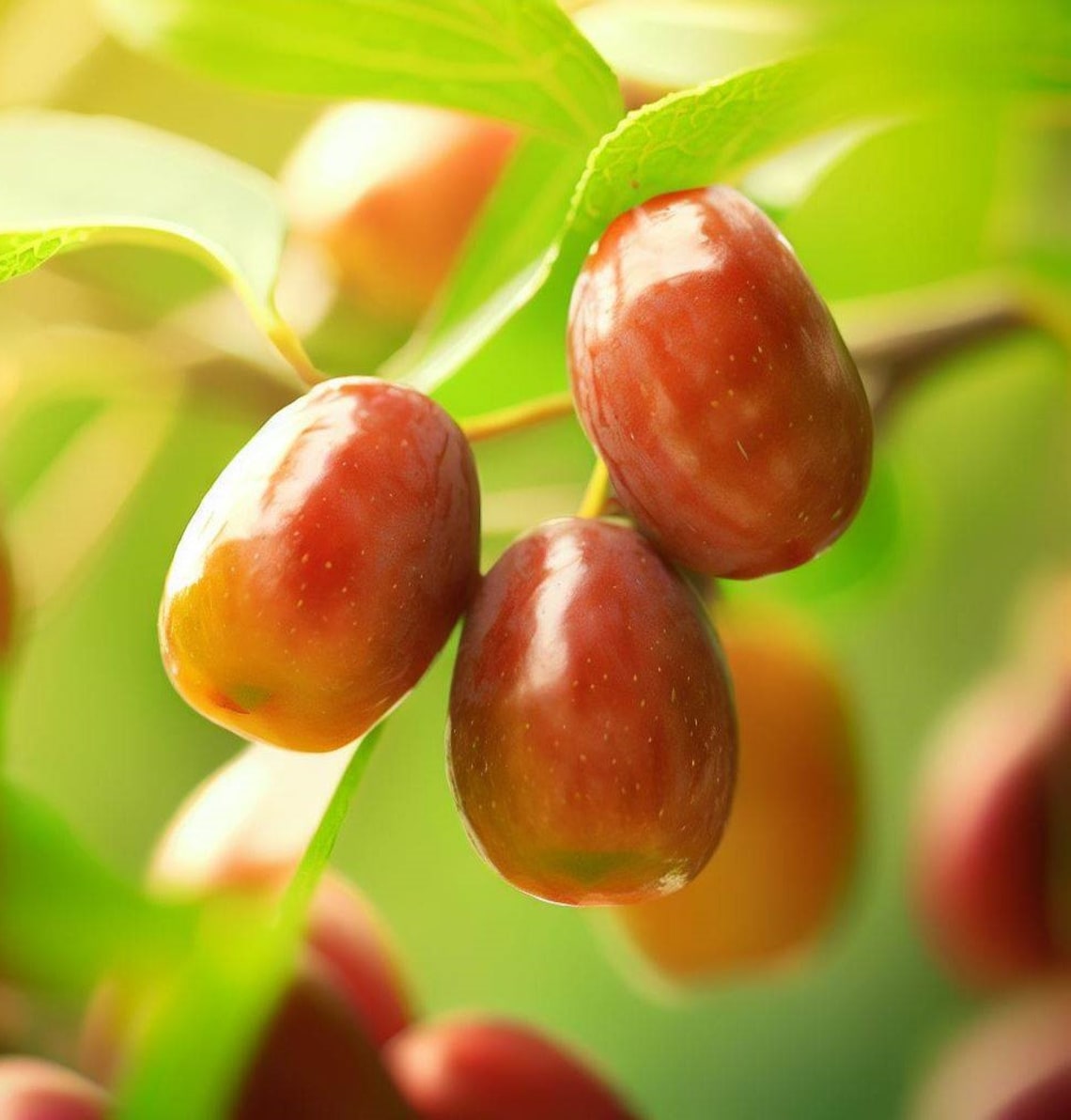 Ziziphus Jujuba (jujube, Chinese Date) Fruit Seeds, Sweet, Tangy Fruits ...