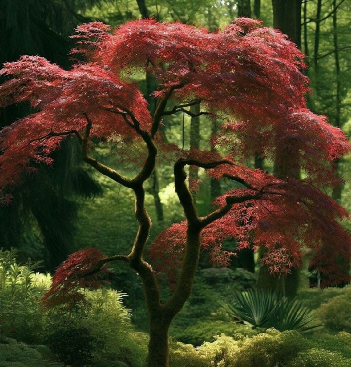 Acer Palmatum (japanese Maple), U.S.A. D.w. Tree Seeds, Elegant Form ...