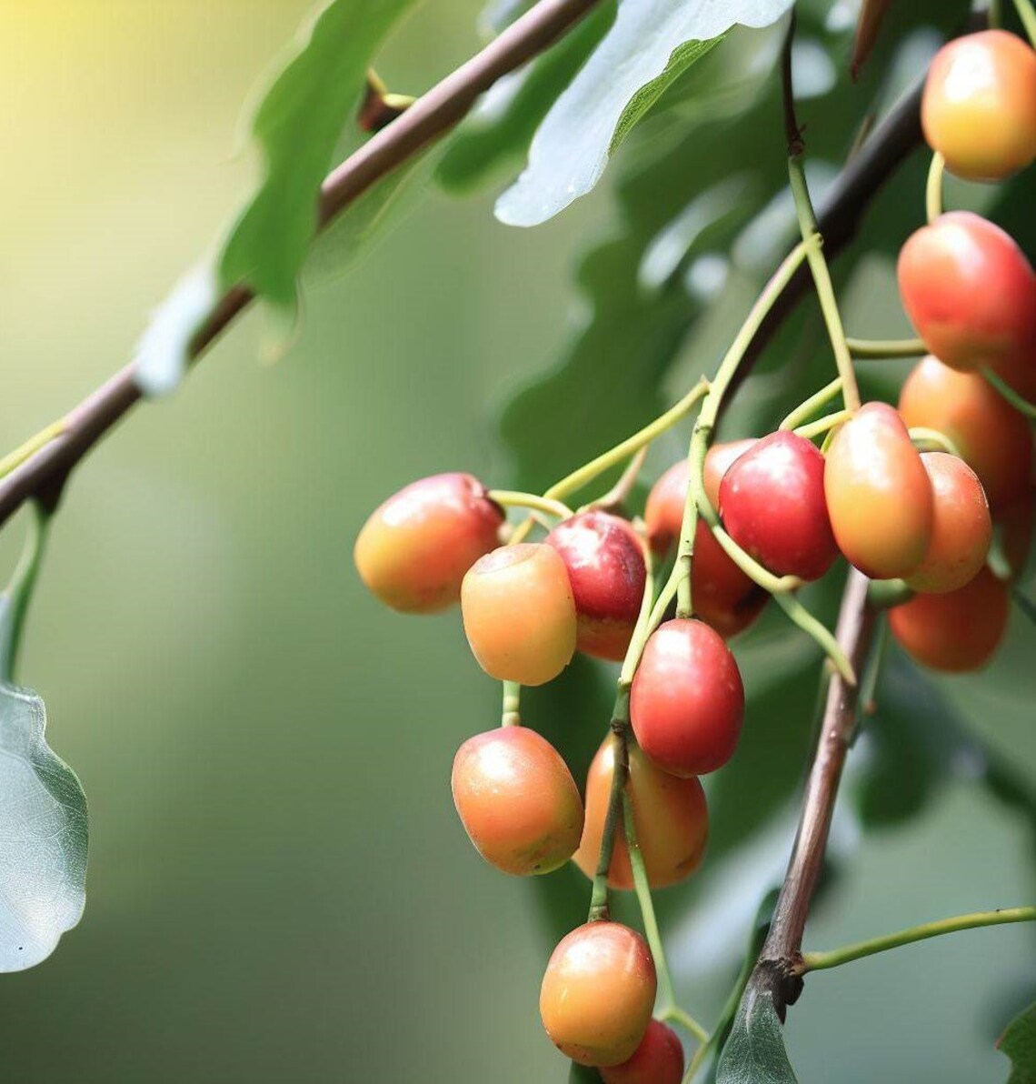 Ziziphus Jujuba (jujube, Chinese Date) Fruit Seeds, Sweet, Tangy Fruits ...