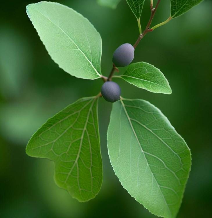 Celtis Laevigata (sugarberry) Tree Seeds, Sweet and Edible Fruits ...