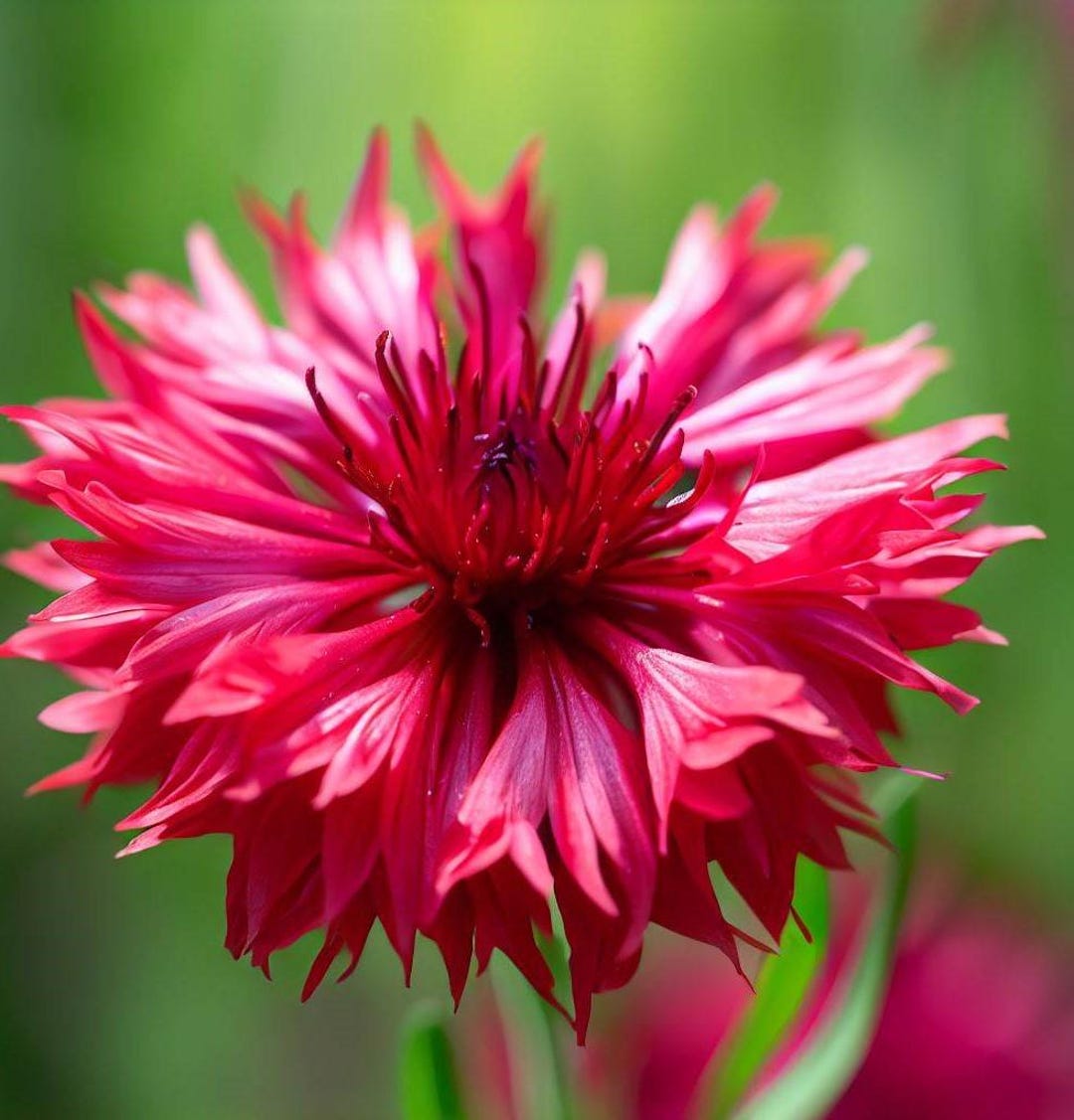 Centaurea Cyanus (cornflower, Tall Red) Flower Seeds, Easy to Grow ...
