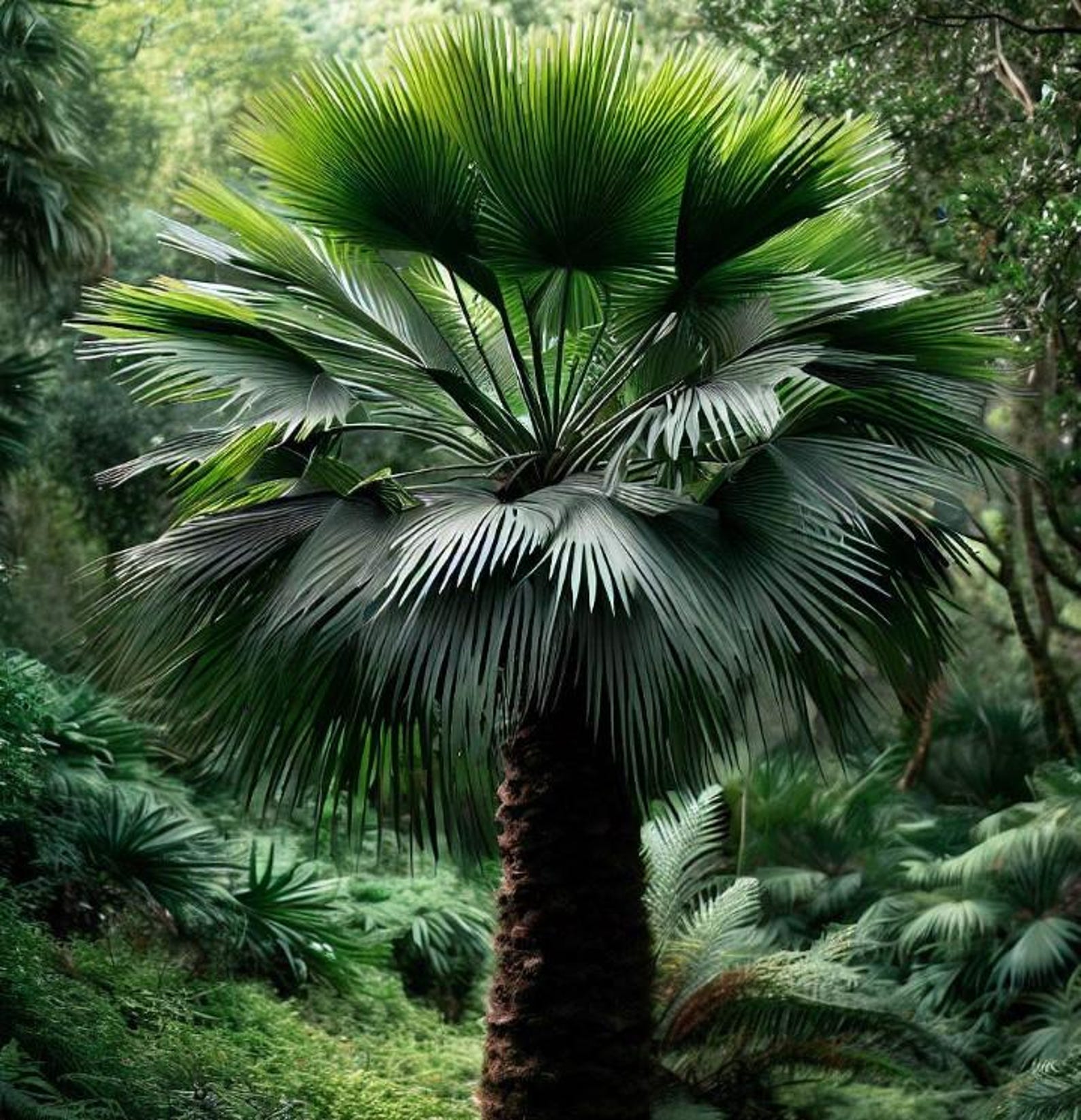 Chamaerops Humilis (european Fan Palm) Tree Seeds, Tough and Hardy, Low ...