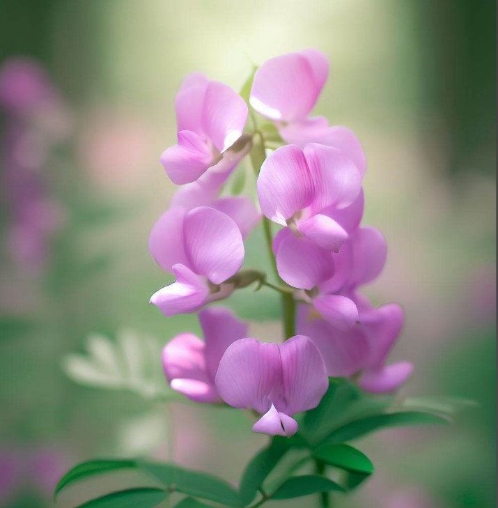 Lathyrus Maritima (beach Pea, Heath Pea) Flower Seeds, Coastal Habitats ...