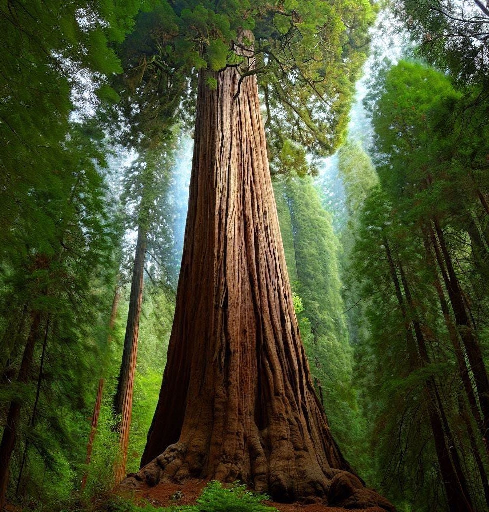 Sequoia Sempervirens (california Redwood, Coast Redwood) Tree Seeds ...