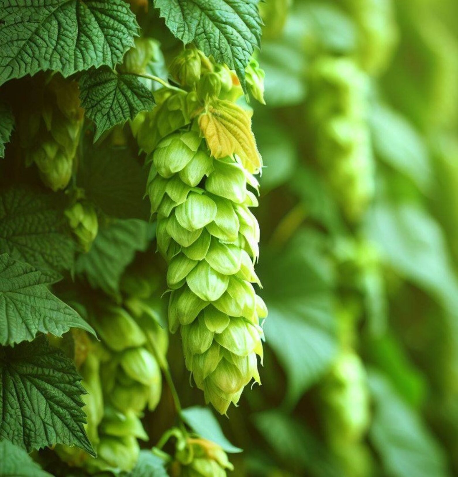 Humulus Lupulus (common Hops, Beer Hops, Hops) Herb Seeds, Climbing ...