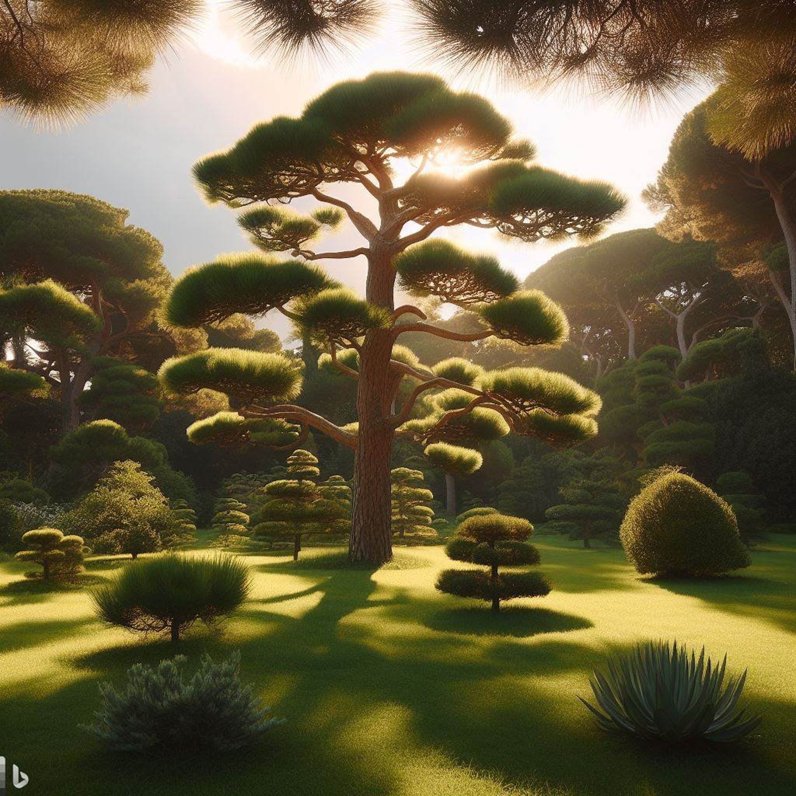 Pinus Halepensis Var. Brutia (brutia Pine, Calabrian Pine ...