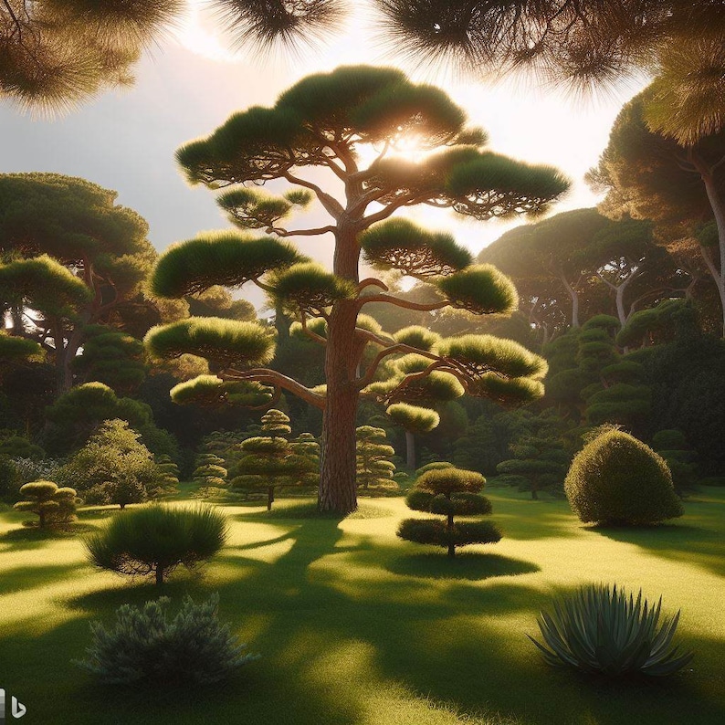 Pinus Halepensis Var. Brutia (brutia Pine, Calabrian Pine ...