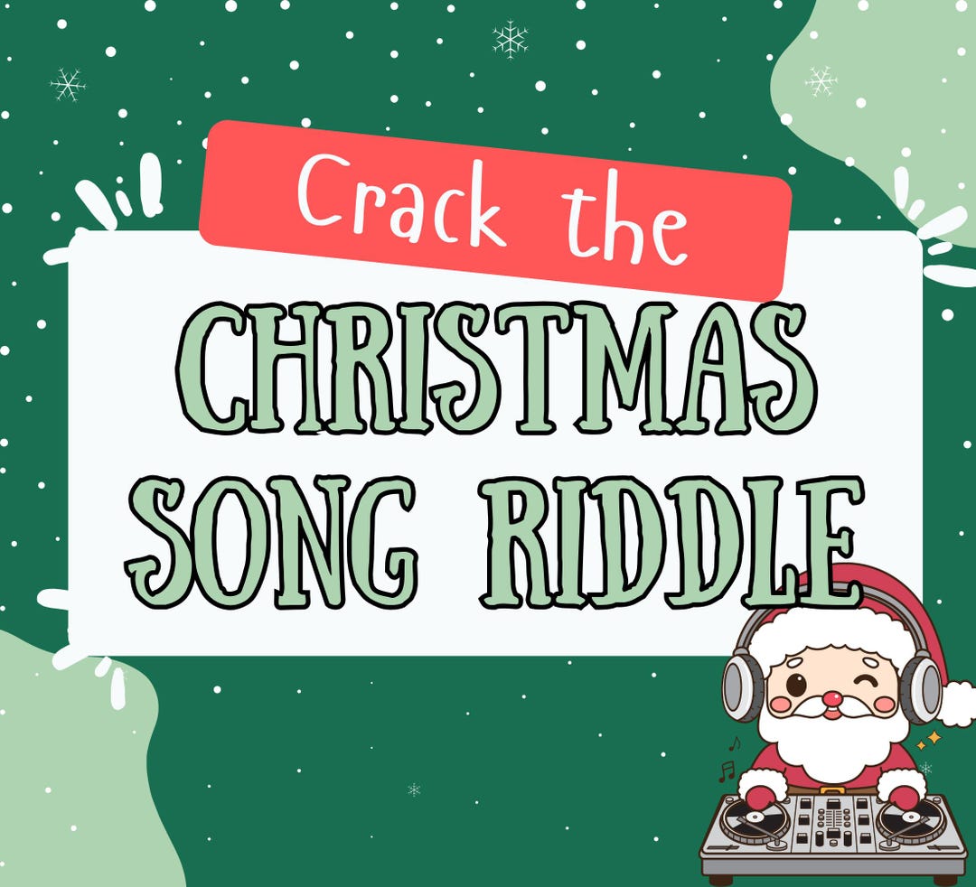 Crack the Christmas Song Riddle, Guess the Christmas Song Title ...