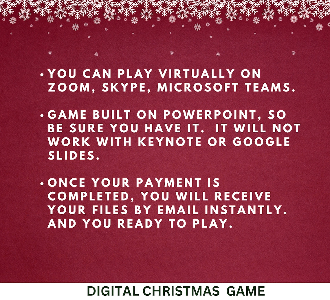 Guess Who Am I?, Fun Christmas Powerpoint Game for Holiday Parties ...