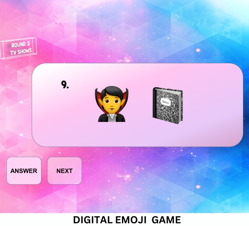 Emoji Phrase Guessing Game, Digital Powerpoint Game, 50 Questions, 5 ...