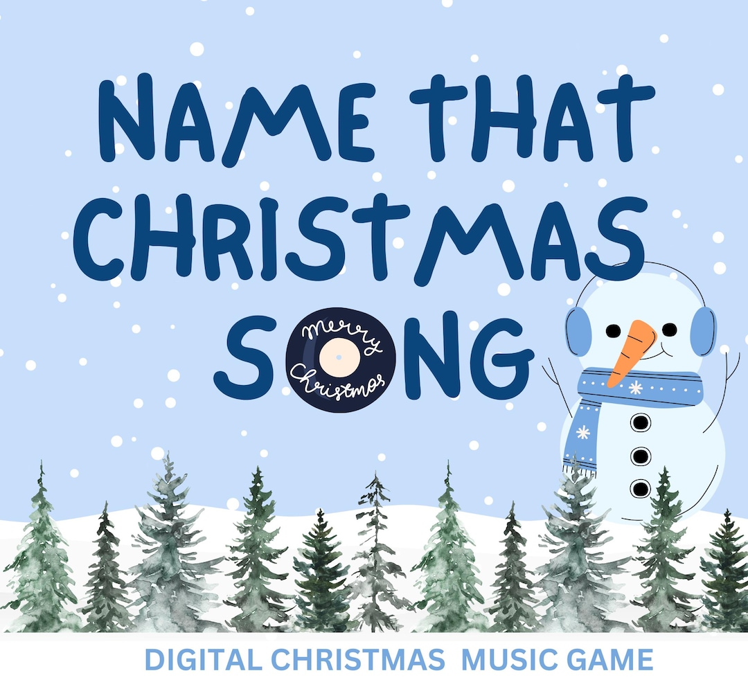 Holiday Music Challenge: Entertain With Name That Christmas Song ...
