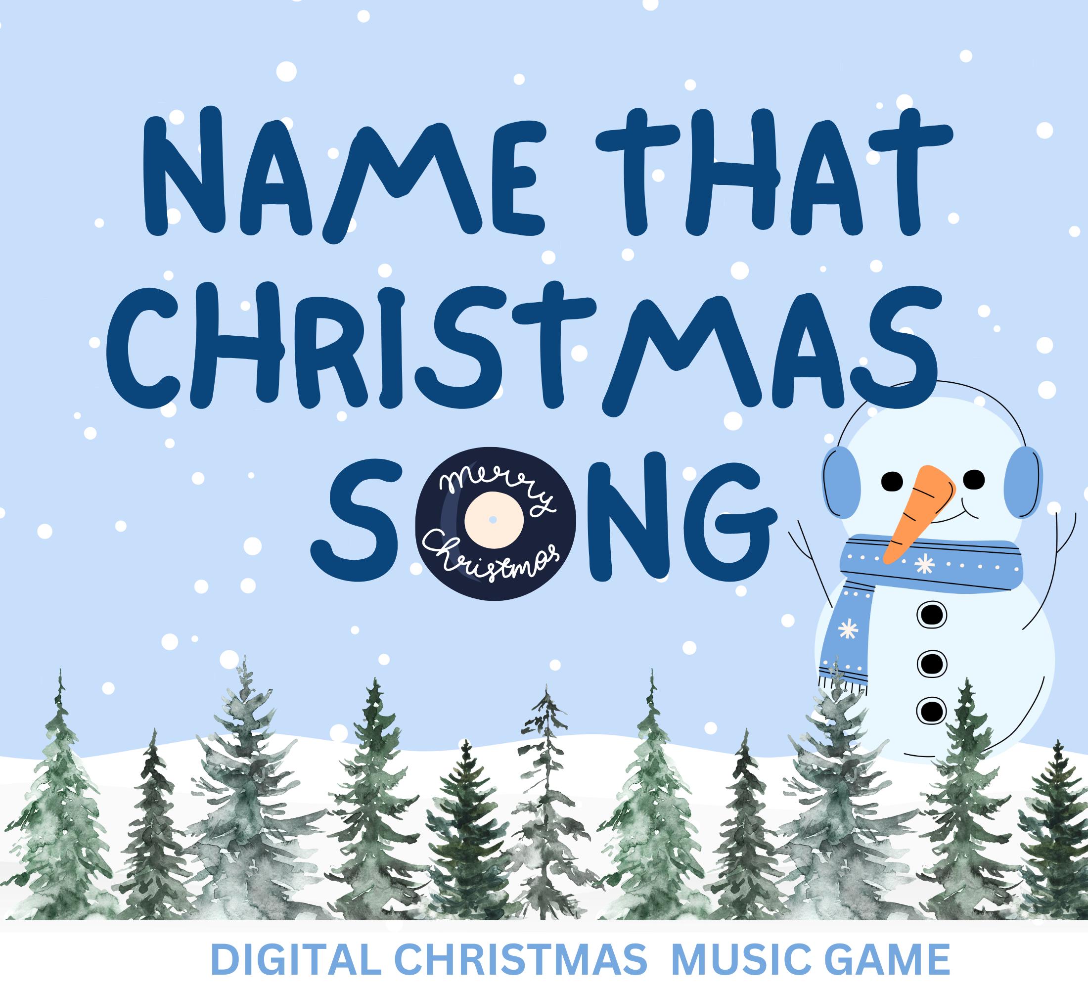 Holiday Music Challenge: Entertain With Name That Christmas Song ...