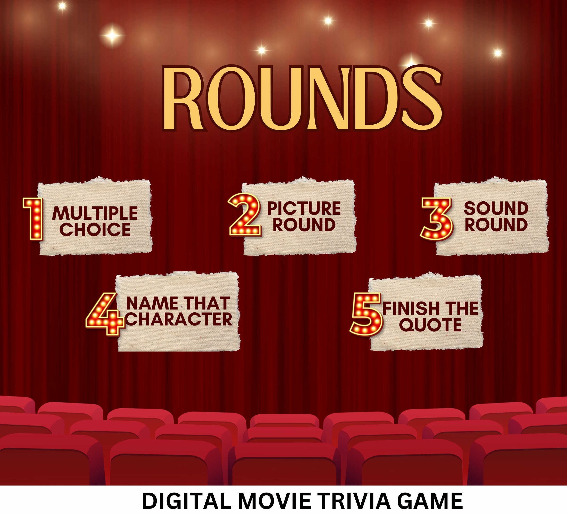 Ultimate Movie Trivia Game | Movie Quiz Night | Fun Group Activity ...