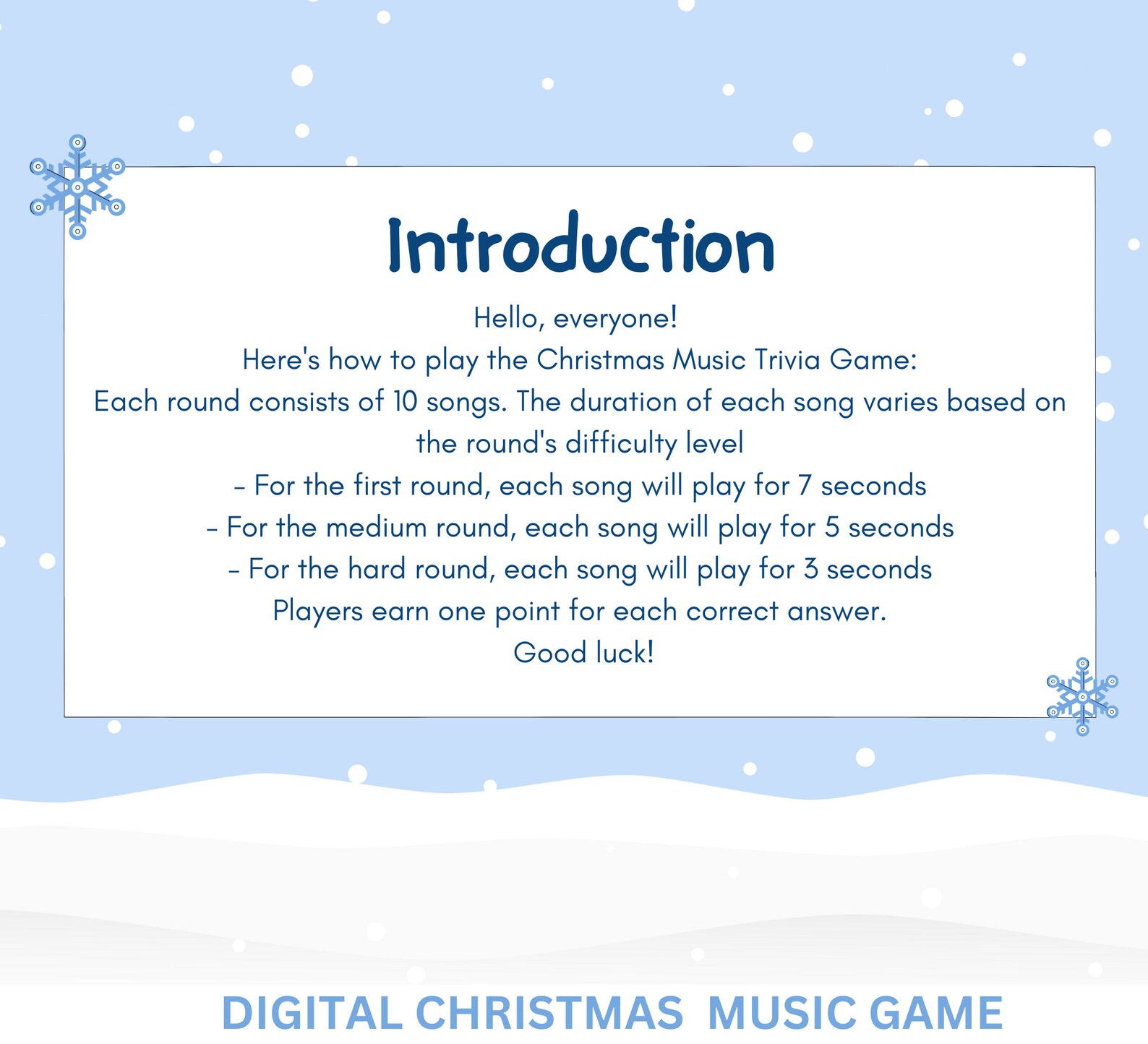 Holiday Music Challenge: Entertain With Name That Christmas Song ...