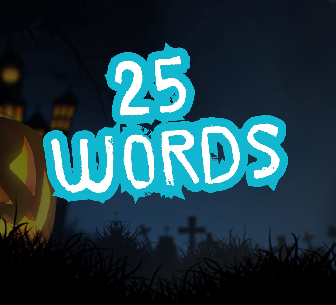 Halloween Hangman Game – 25 Spooky Words – Digital Download Powerpoint ...