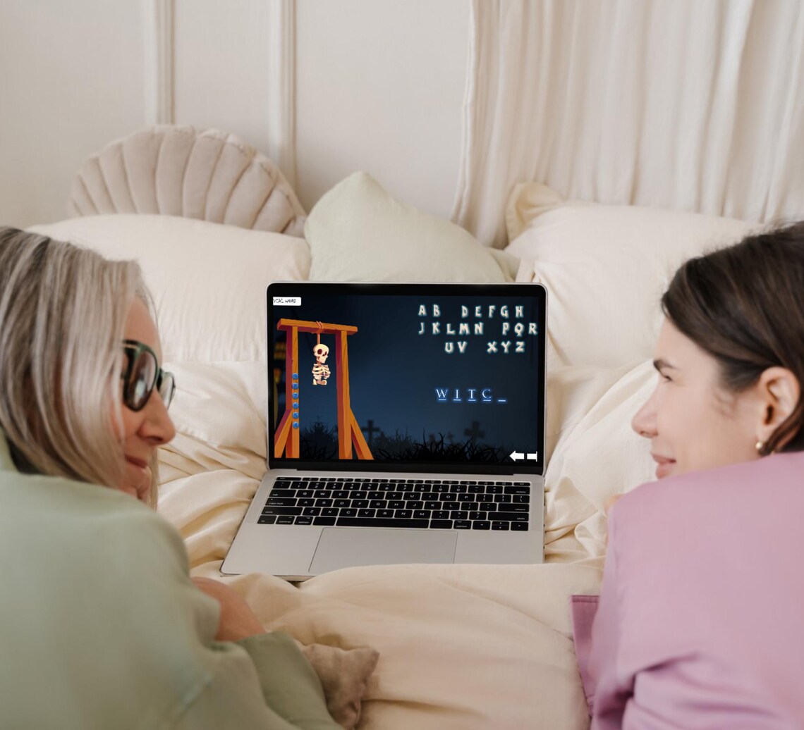 Halloween Hangman Game – 25 Spooky Words – Digital Download Powerpoint ...