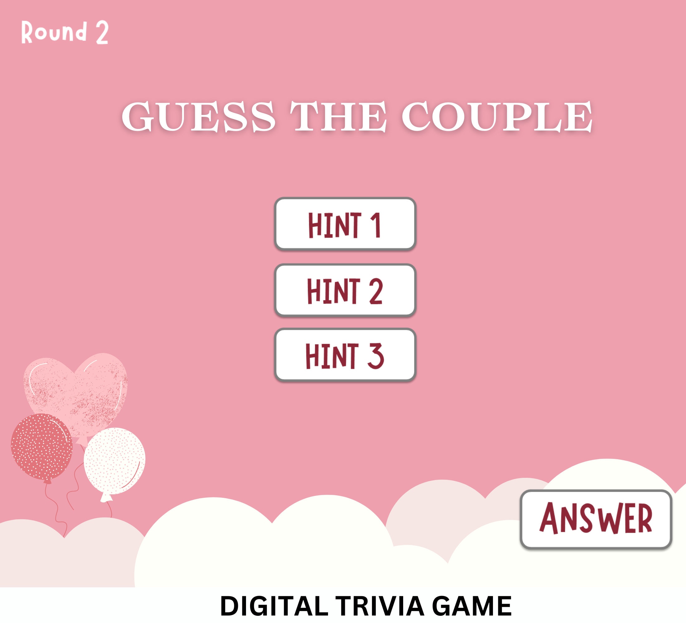 Fun and Interactive Guess the Iconic Couple Powerpoint Game, Perfect ...
