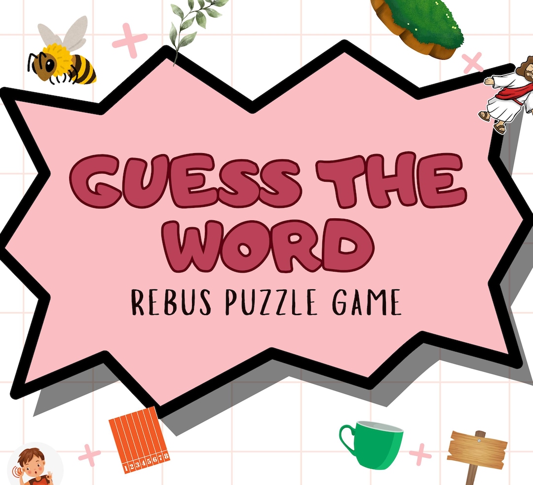 Guess the Word Powerpoint Game, Rebus Puzzles, Word Puzzle Quiz Game ...