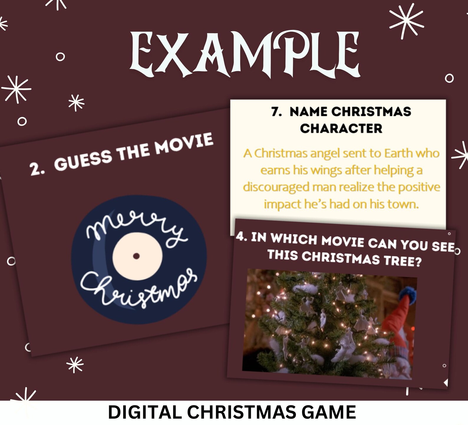 Ultimate Holiday Movie Trivia Game, Christmas Movie Quiz Night ...
