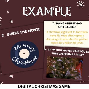 Ultimate Holiday Movie Trivia Game, Christmas Movie Quiz Night ...