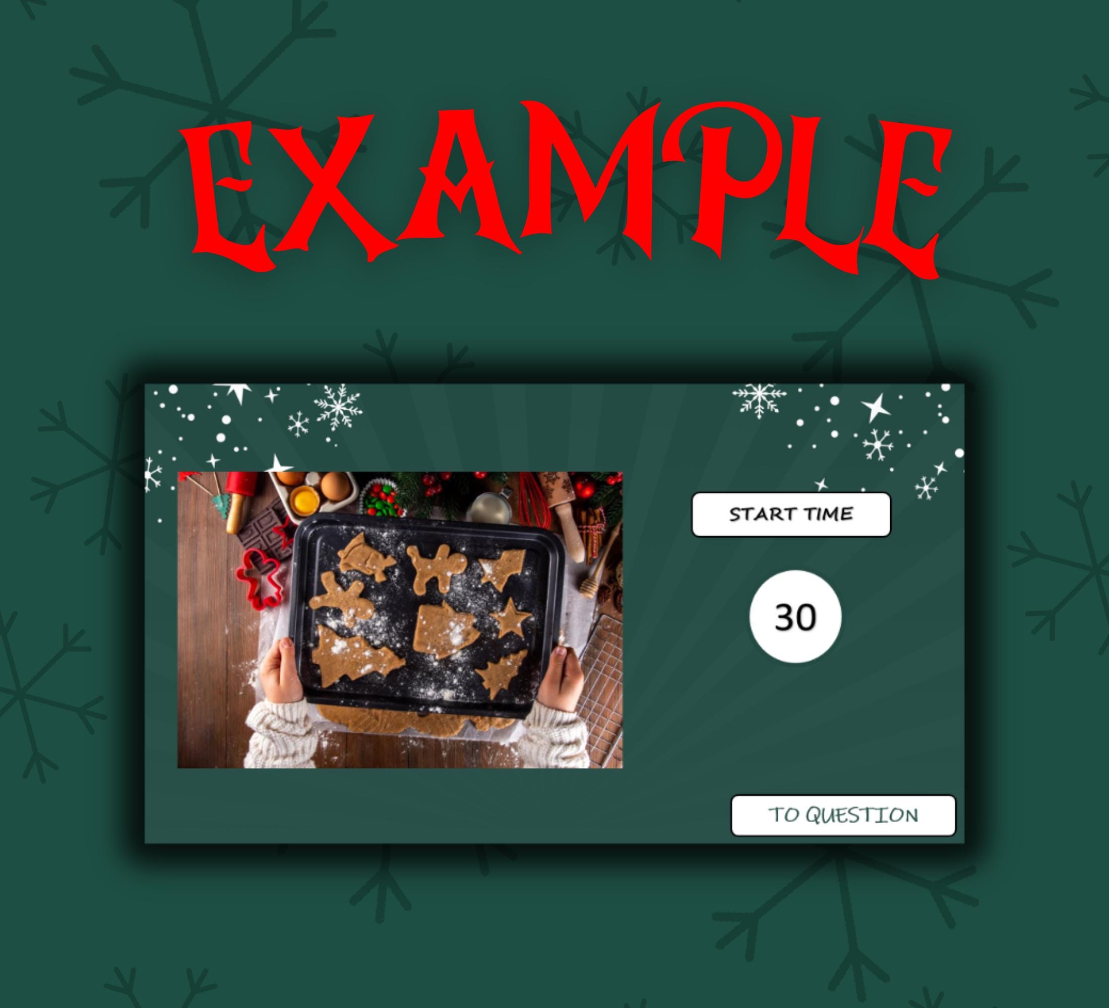 Holiday Memory Game Powerpoint | Virtual Christmas Party Game | Festive ...