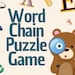 Word Chain Puzzle Game, Fun & Interactive Powerpoint Brain Teaser Game ...