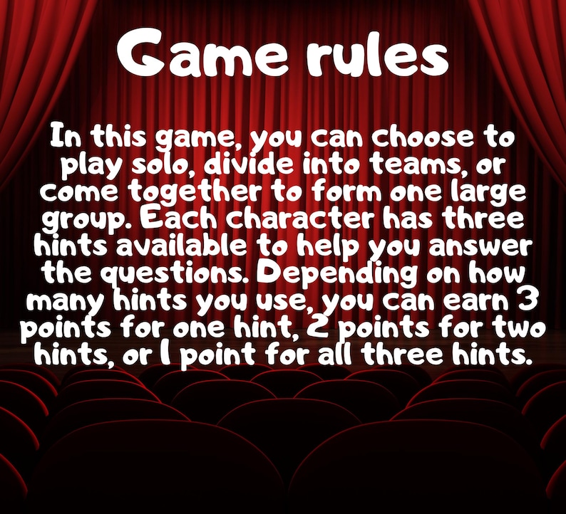 Who Am I? Guess the Movie Character Game – Digital Powerpoint Party ...