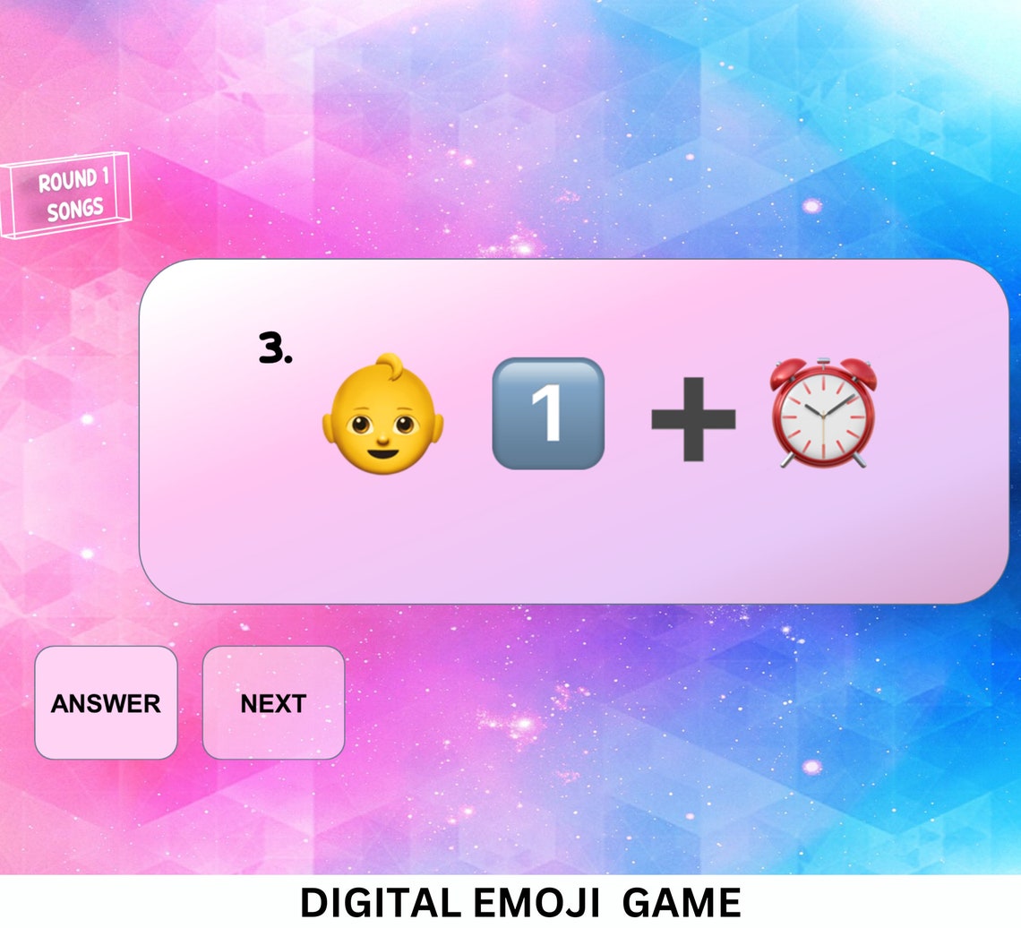 Emoji Phrase Guessing Game, Digital Powerpoint Game, 50 Questions, 5 ...
