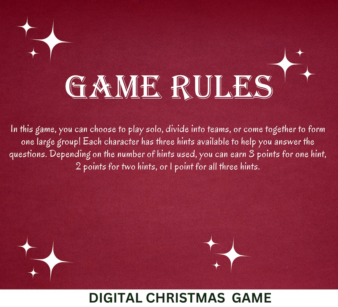 Guess Who Am I?, Fun Christmas Powerpoint Game for Holiday Parties ...