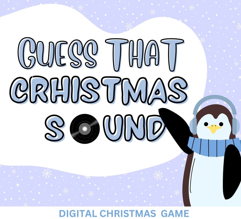 Guess That Christmas Sound Game, Powerpoint Game, Christmas Party Game ...