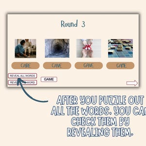Word Chain Puzzle Game, Fun & Interactive Powerpoint Brain Teaser Game ...