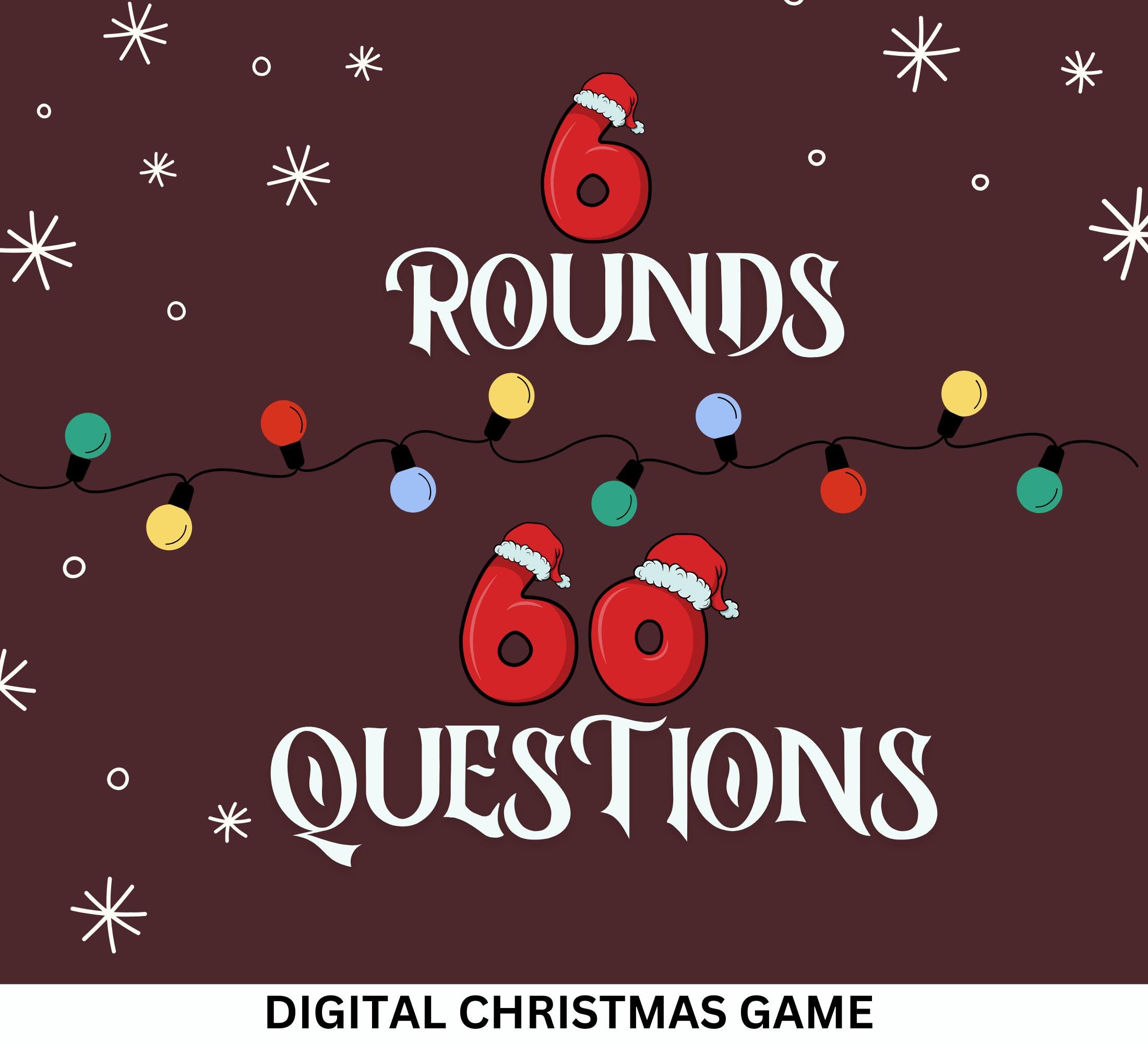 Ultimate Holiday Movie Trivia Game, Christmas Movie Quiz Night ...
