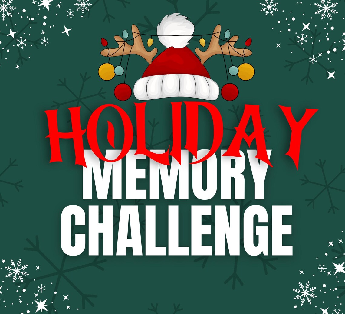 Holiday Memory Game Powerpoint | Virtual Christmas Party Game | Festive ...