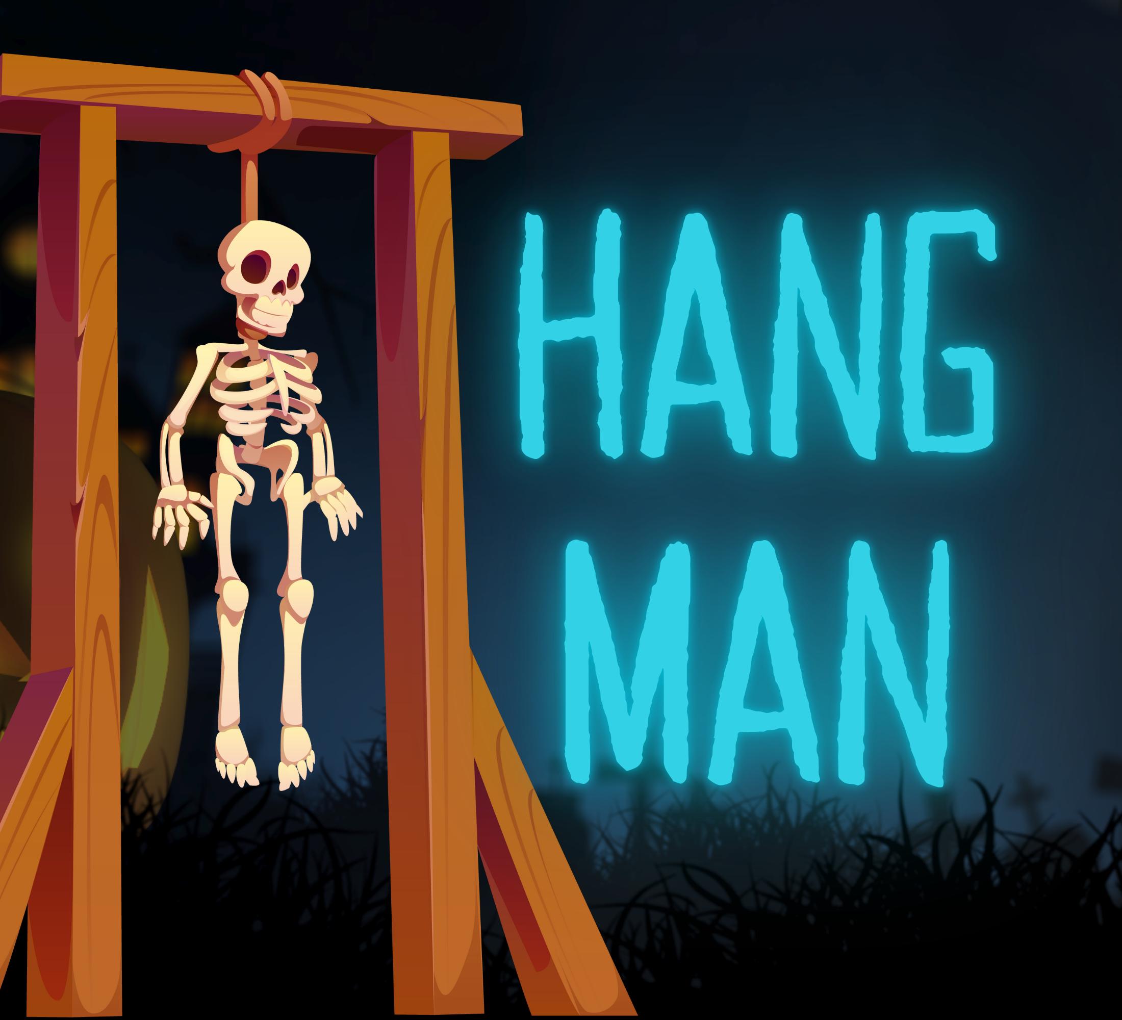 Halloween Hangman Game – 25 Spooky Words – Digital Download Powerpoint ...