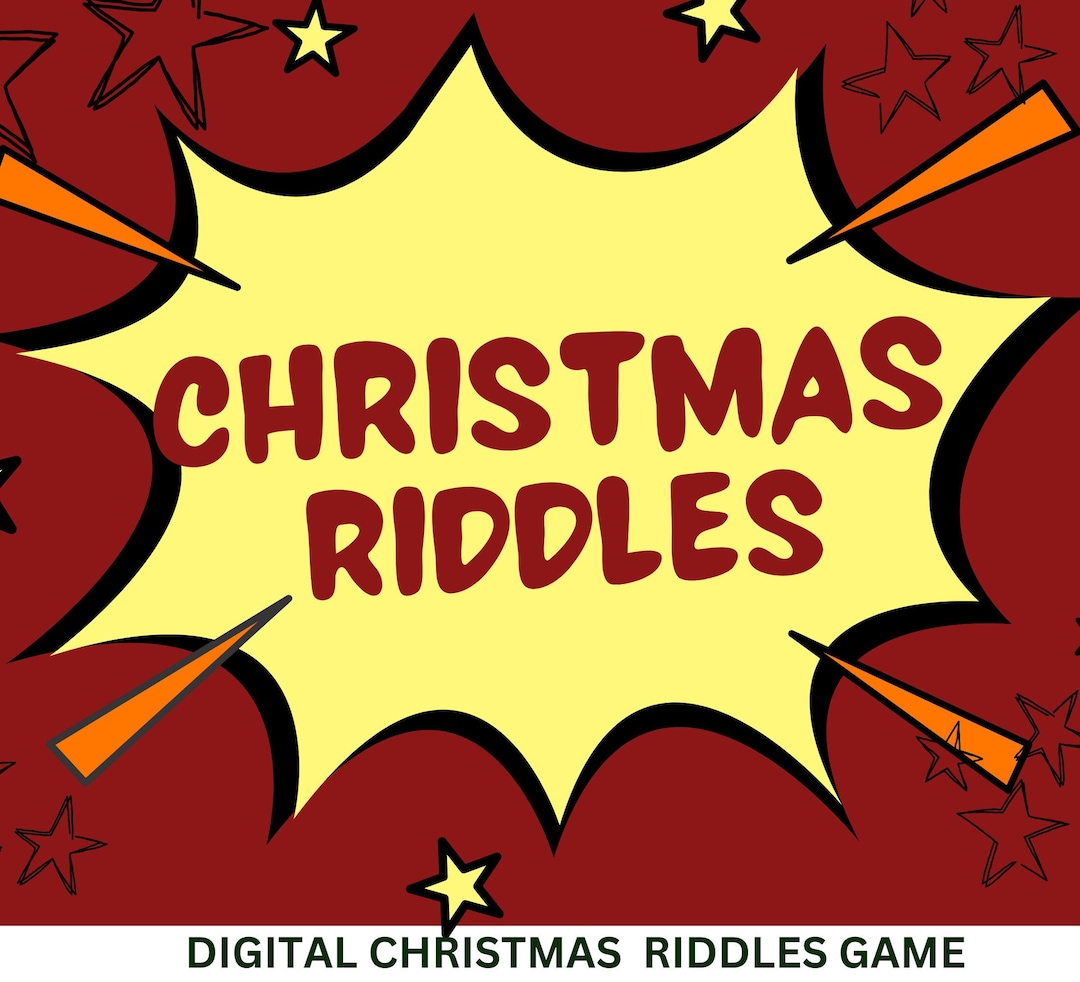 Holiday Brain Teasers: Christmas Riddles Powerpoint Games 30 Rounds of ...