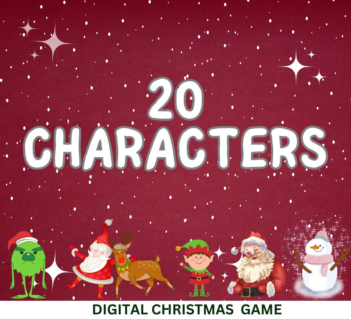 Guess Who Am I?, Fun Christmas Powerpoint Game for Holiday Parties ...