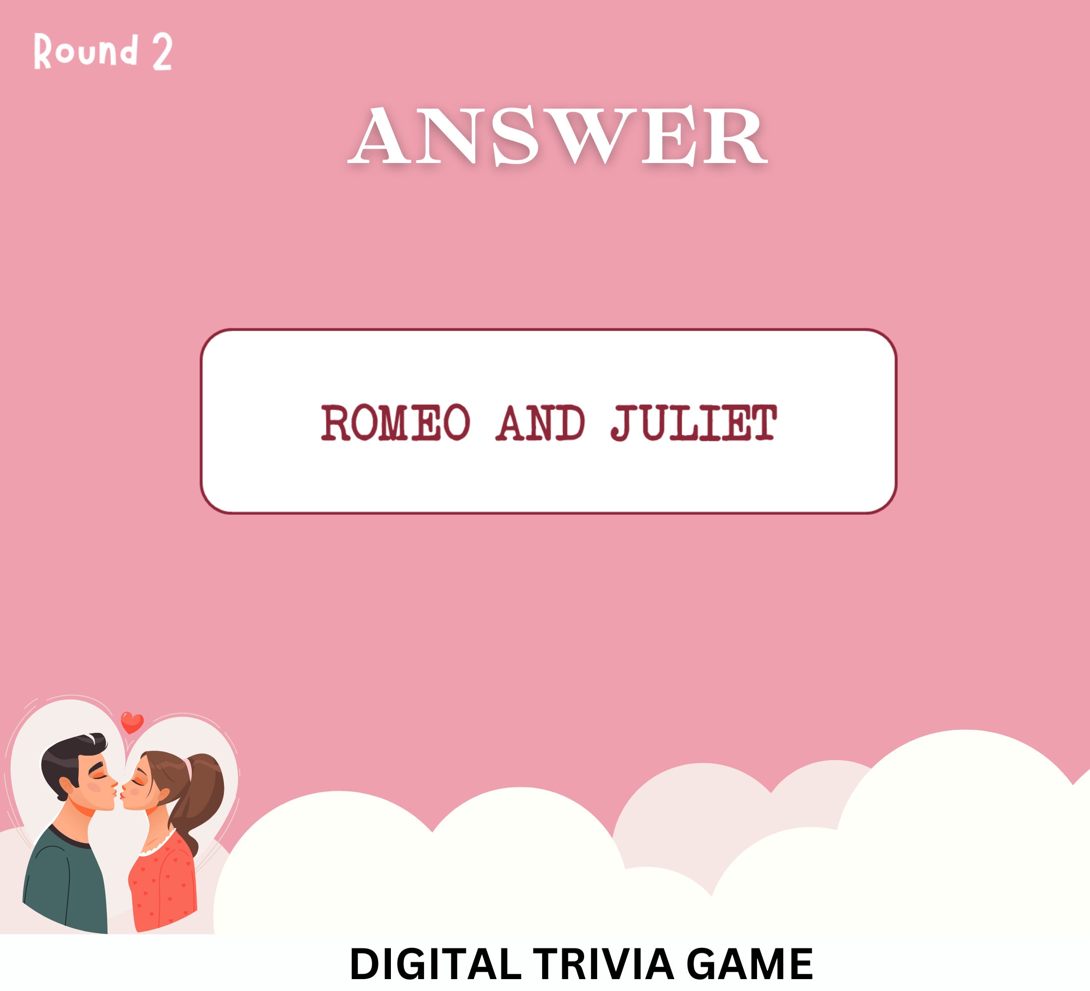 Fun and Interactive Guess the Iconic Couple Powerpoint Game, Perfect ...