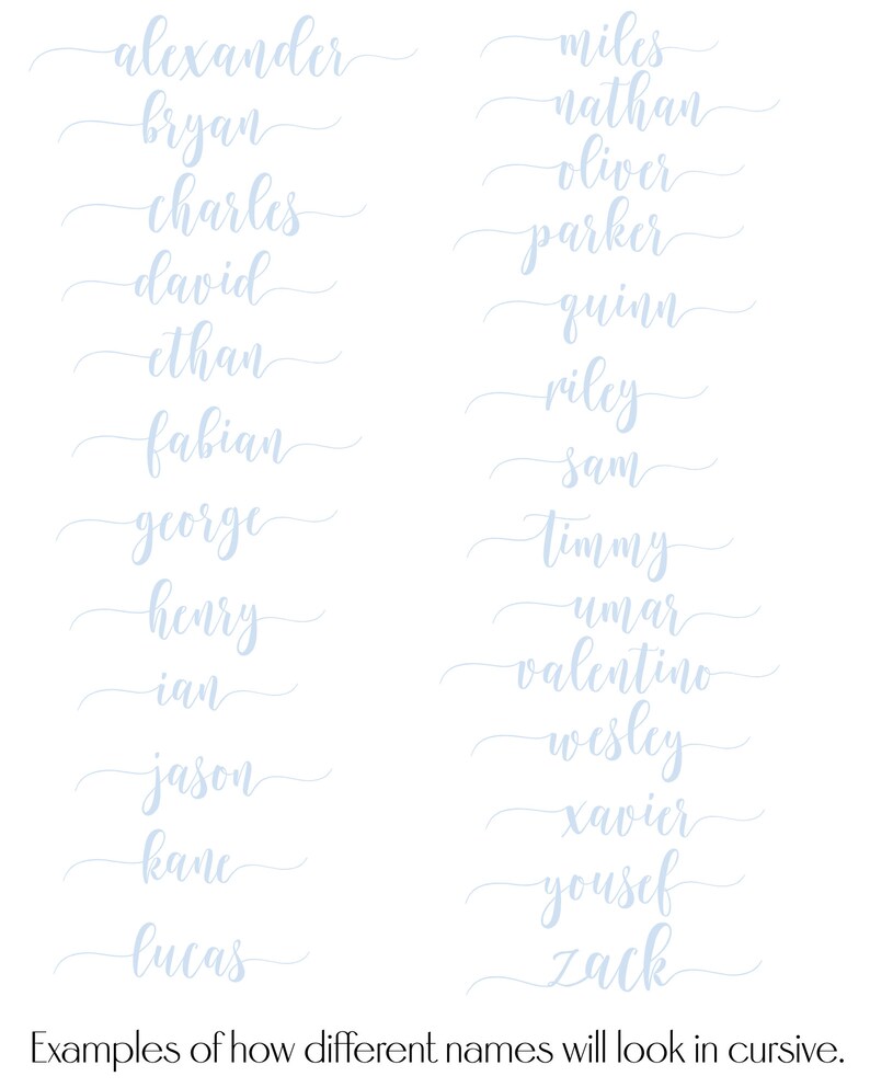 Custom Name Light Blue Nursery Art, Gingham Plaid Minimal, Blue Gingham ...