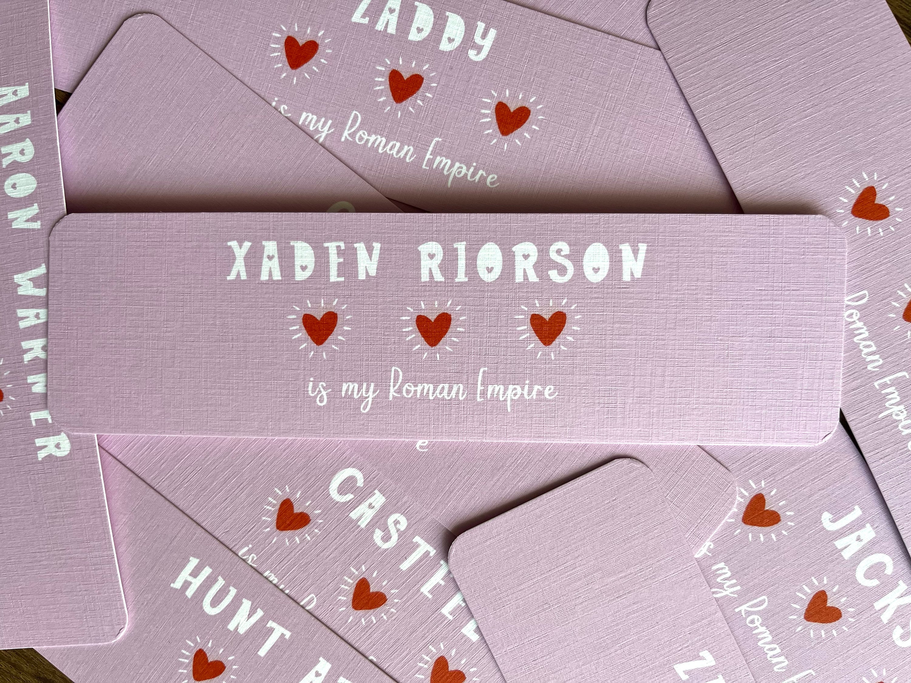 Book Boyfriend Roman Empire Bookmark | Xaden Riorson | Rhysand | Acotar ...