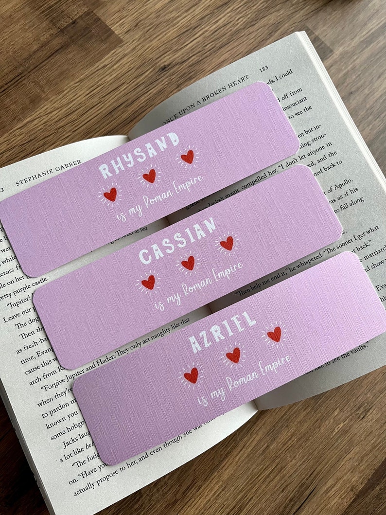 Acotar Roman Empire Bookmarks Cassian is My Roman Empire Rhysand Azriel ...
