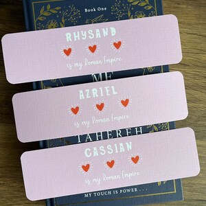 Acotar Roman Empire Bookmarks Cassian is My Roman Empire Rhysand Azriel ...