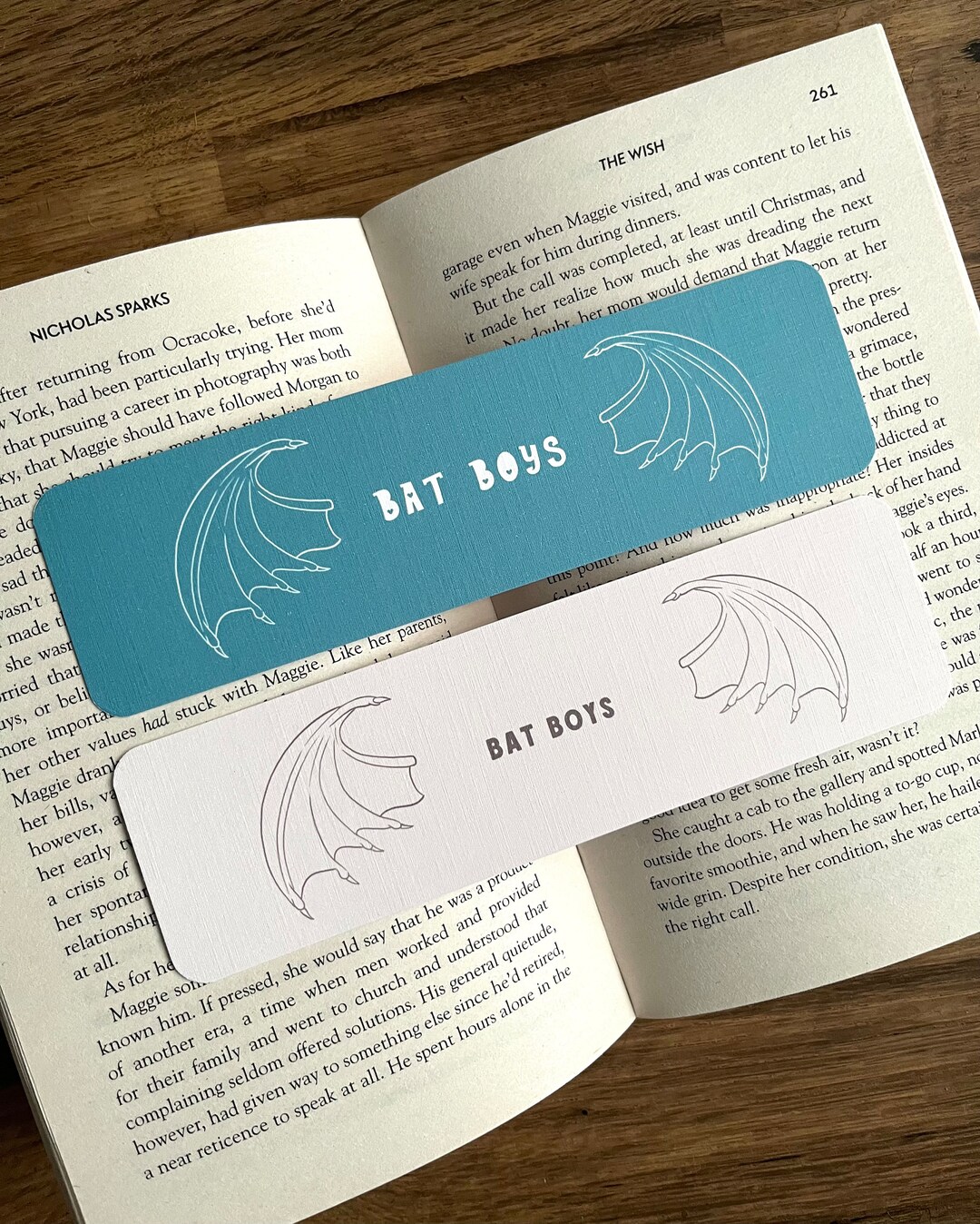 Bat Boys Bookmark | Acotar Merch | Booktok | Rhysand Cassian and Azriel ...