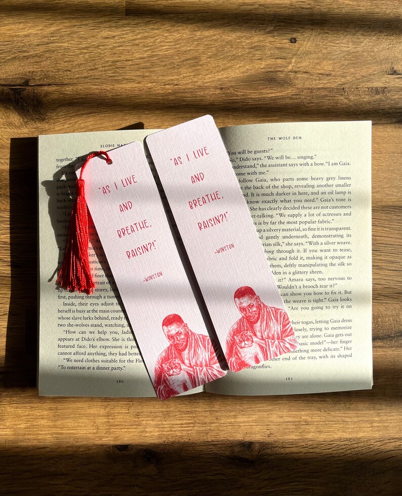Winston Bishop New Girl Bookmark | as I Live and Breath, Raisin?! - Etsy