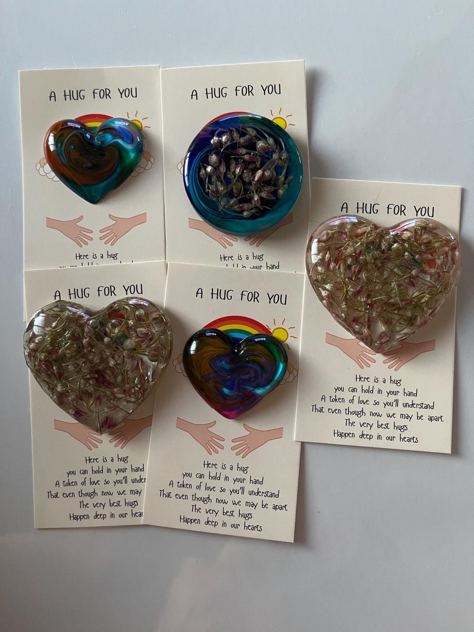 Pocket Hug With Card - Etsy