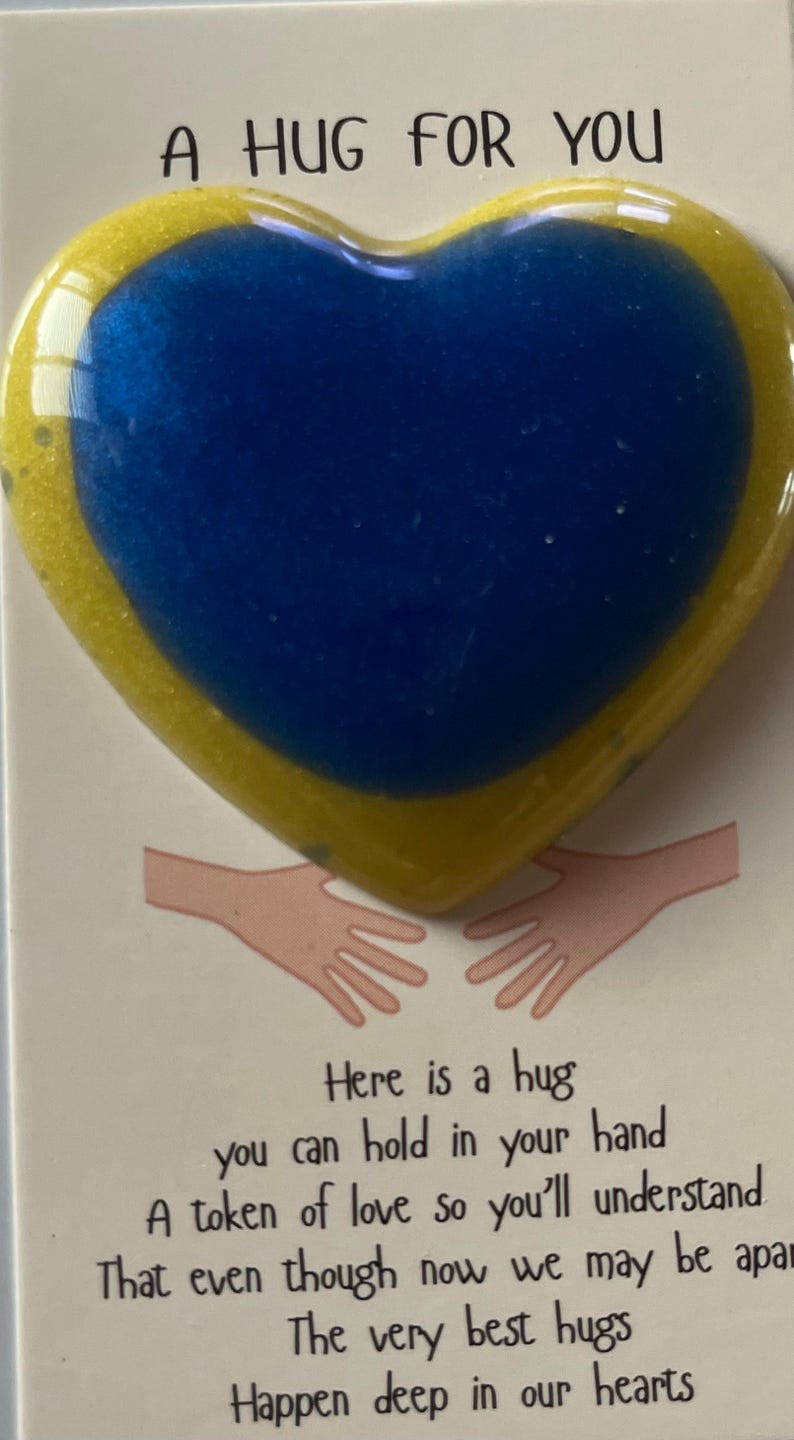 Pocket Hug With Card - Etsy