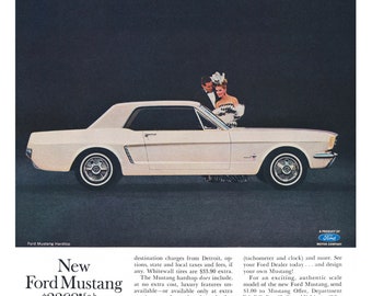 1969 Mach 1 Ford Mustang Advertisement PRINT - Etsy